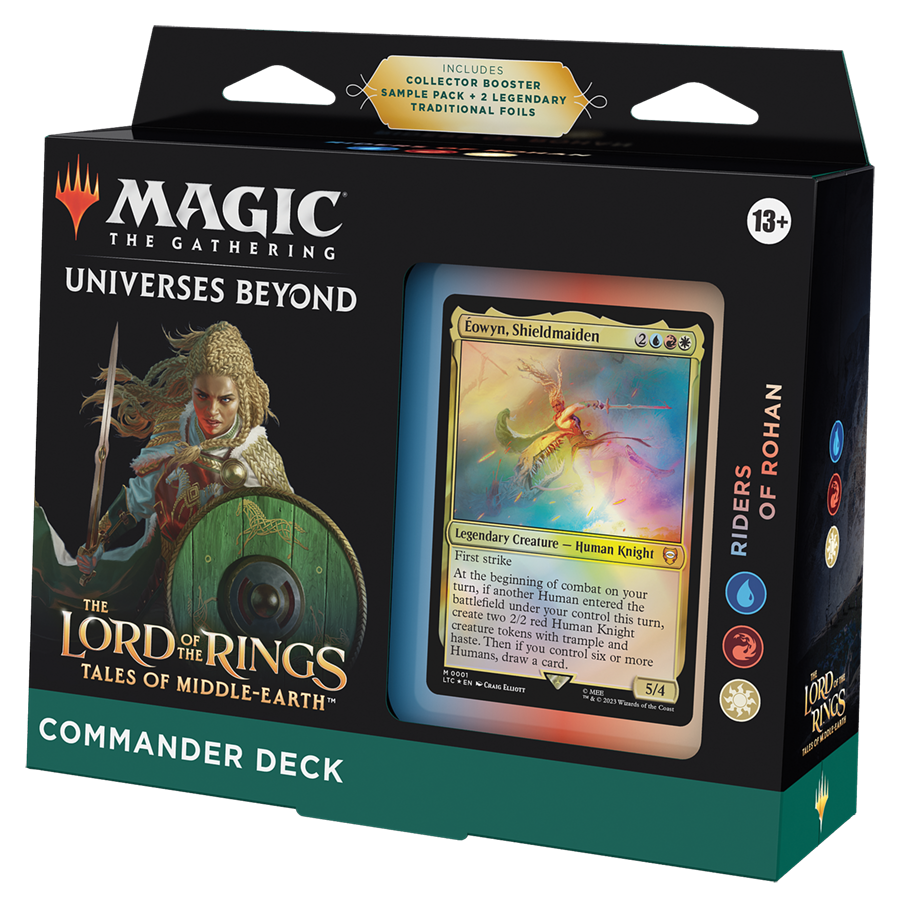 Lord of the Rings - Magic: The Gathering - Riders of Rohan Commander D