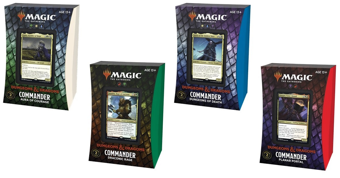 Forgotten Realms Commander Deck - Set of 4