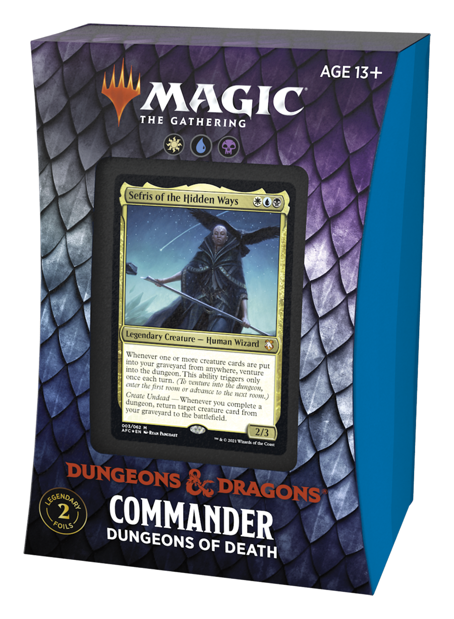 Forgotten Realms - Dungeons of Death Commander Deck
